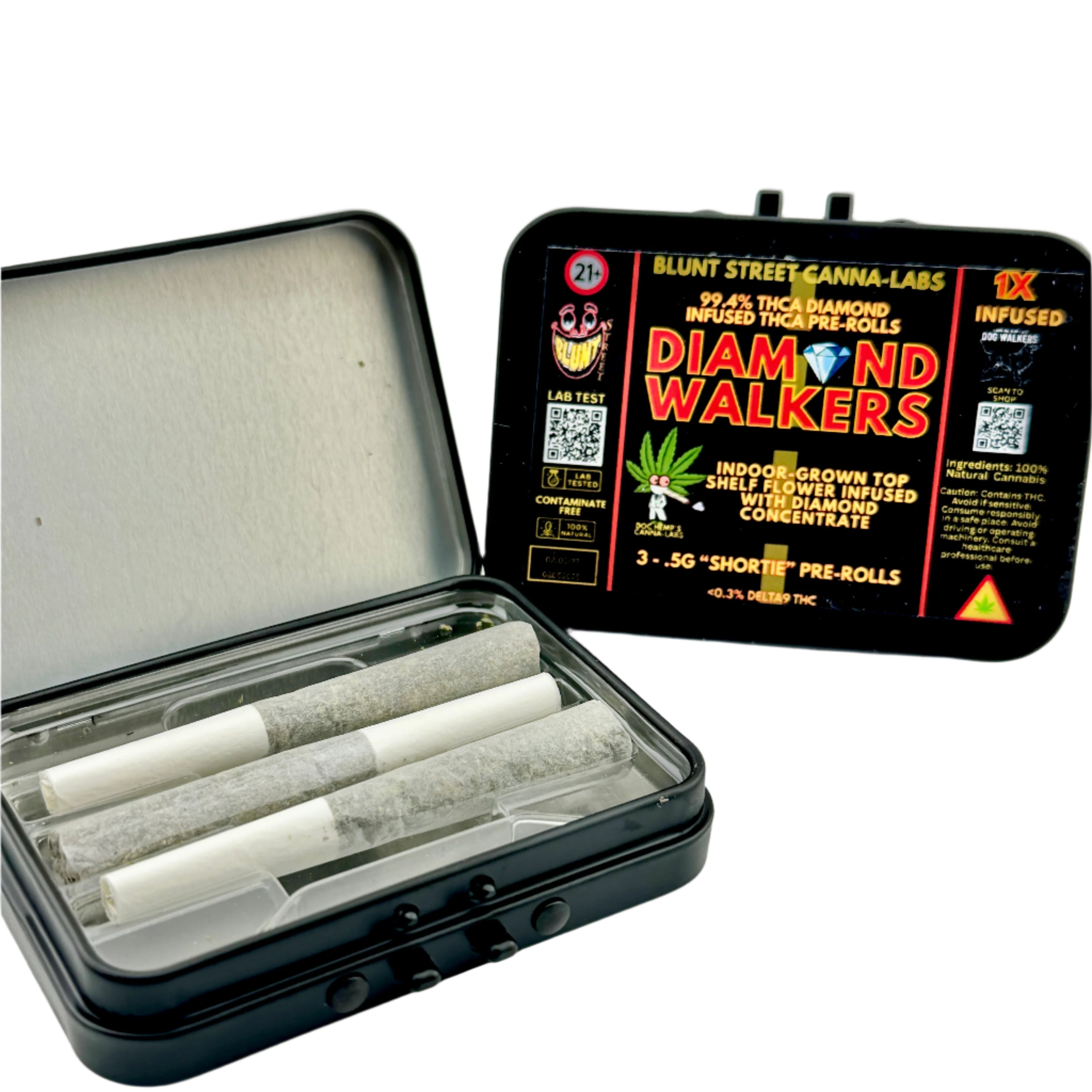 Diamond Dog Walkers THCA Pre-Rolls | Carolina Hemp Cafe