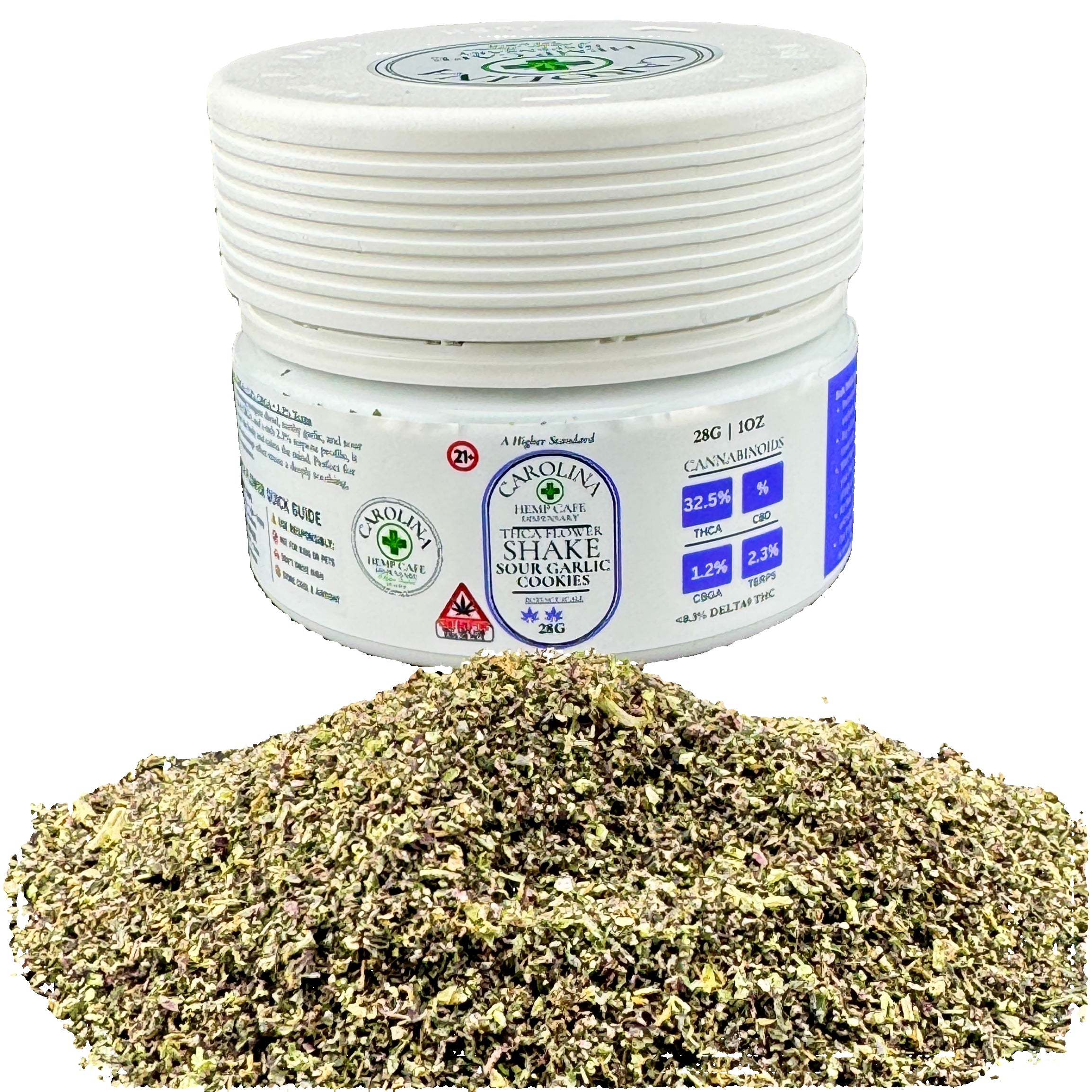 Sour Garlic Cookie THCA Shake | 34% THCA | Blunt Street Hydroponic ...
